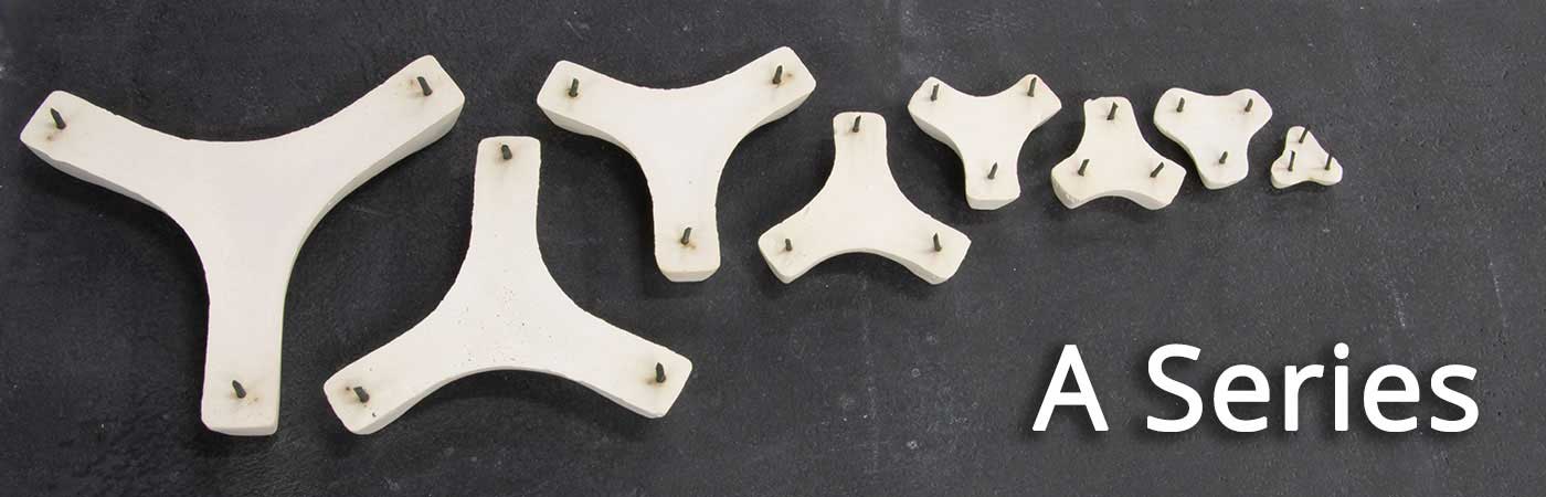 Roselli Kiln Stilts A Series - The Ceramic Shop